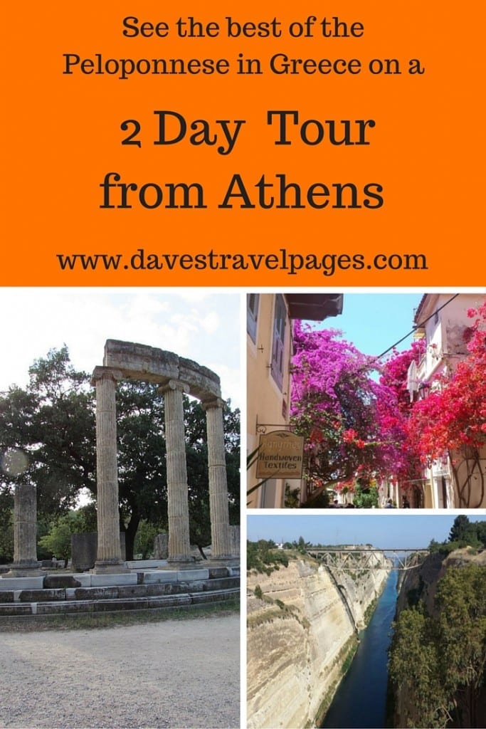 Peloponnese Tour : A 2 Day Road Trip of The Peloponnese Greece