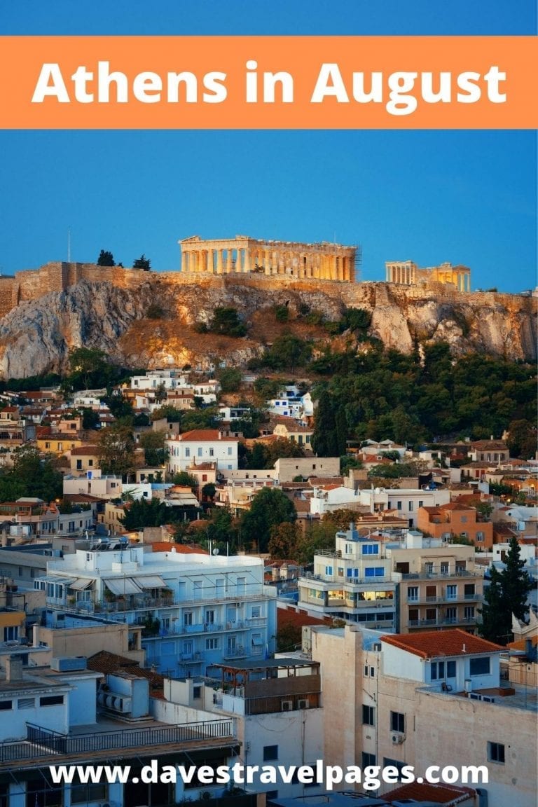 Athens in August - Why August is a good time to go to Athens Greece