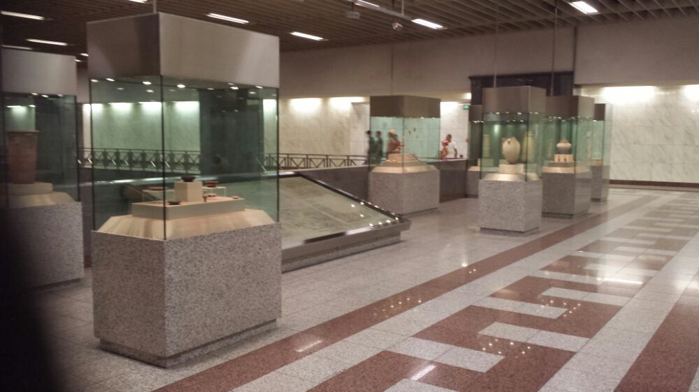 Syntagma Metro Station Archaeological Collection in Athens