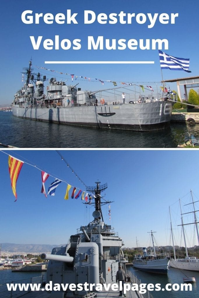 Greek Destroyer Velos D-16 Anti-Dictatorial Museum