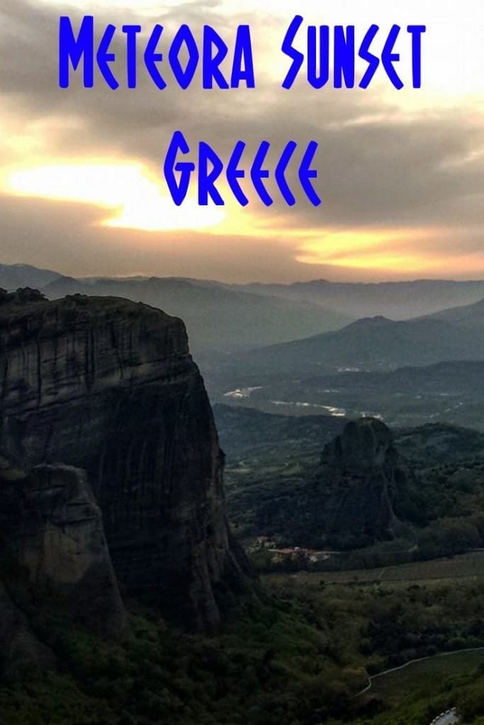 Meteora sunset - How to choose the best Meteora sunset spot