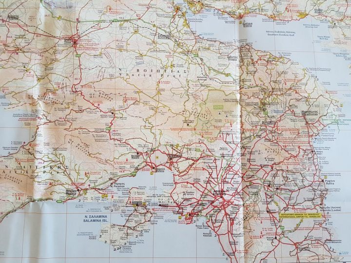 Planning a One Week Cycle Tour in Greece - Dave's Travel Pages