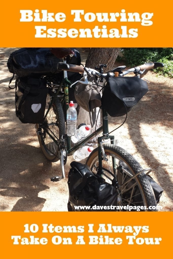 Bike Touring Essentials - 10 Items I Always Take On A Bike Tour