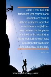 Best Climbing Quotes - 50 Inspiring Quotes About Climbing
