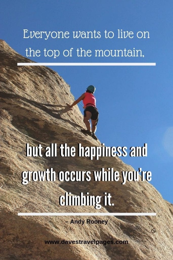 Best Climbing Quotes - 50 Inspiring Quotes About Climbing