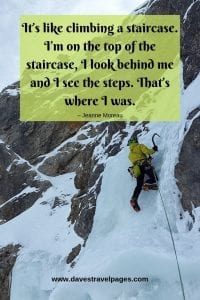 Best Climbing Quotes - 50 Inspiring Quotes About Climbing