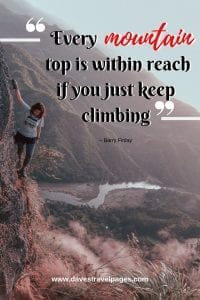 Best Climbing Quotes - 50 Inspiring Quotes About Climbing