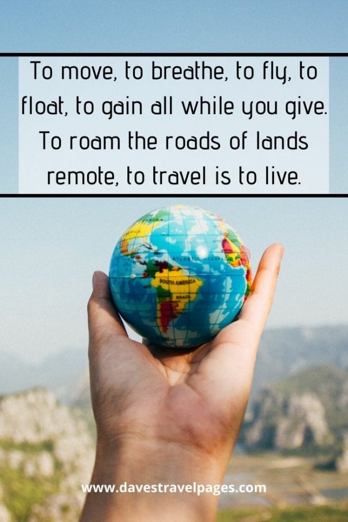 100 Best Travel Quotes: Short Unique Travel Quotes