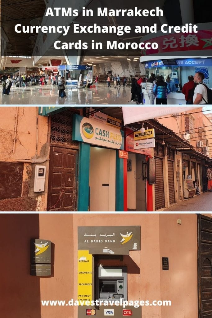 ATMs in Marrakech: Currency Exchange and Credit Cards in Morocco