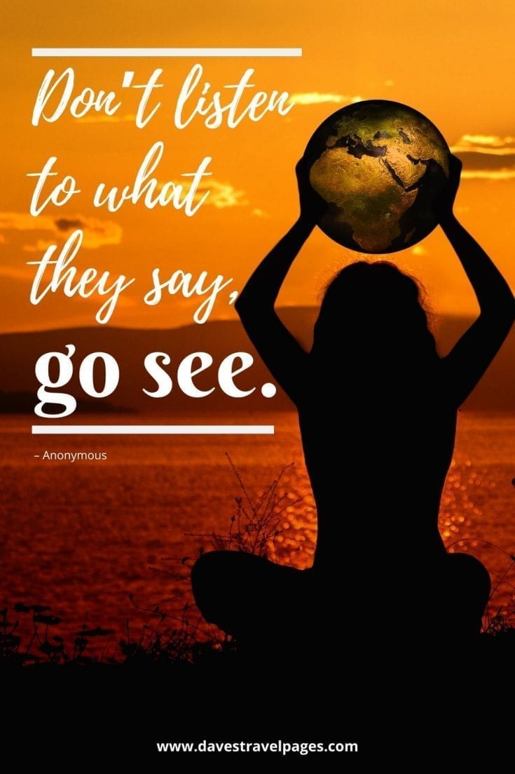Travel the World Quotes - Inspirational Travel Captions and Photos