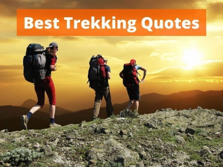 50 Trekking Quotes To Inspire You To Enjoy The Great Outdoors
