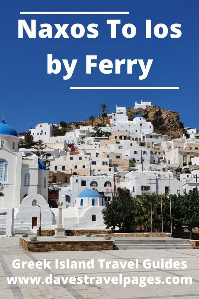 Naxos To Ios Ferry Travel In 2025 (2 Ferries Per Day)
