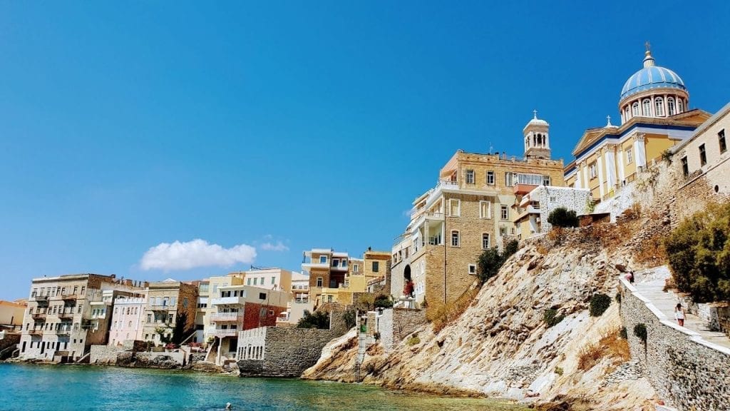 How to get from Athens to Syros island in Greece 2025