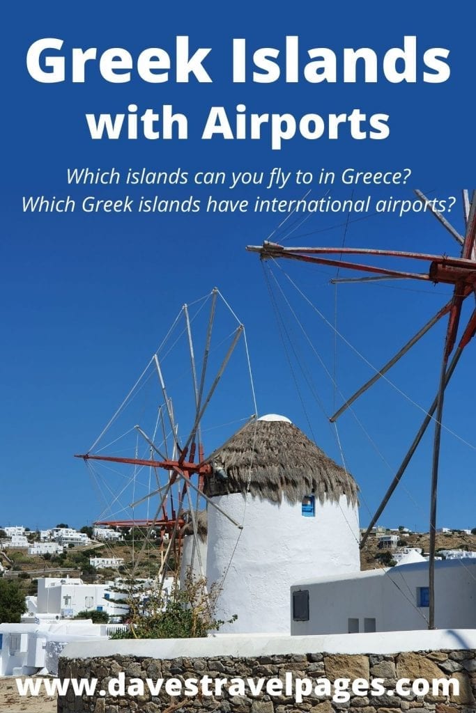 Greek Islands With Airports (National & International) You Can Fly To ...