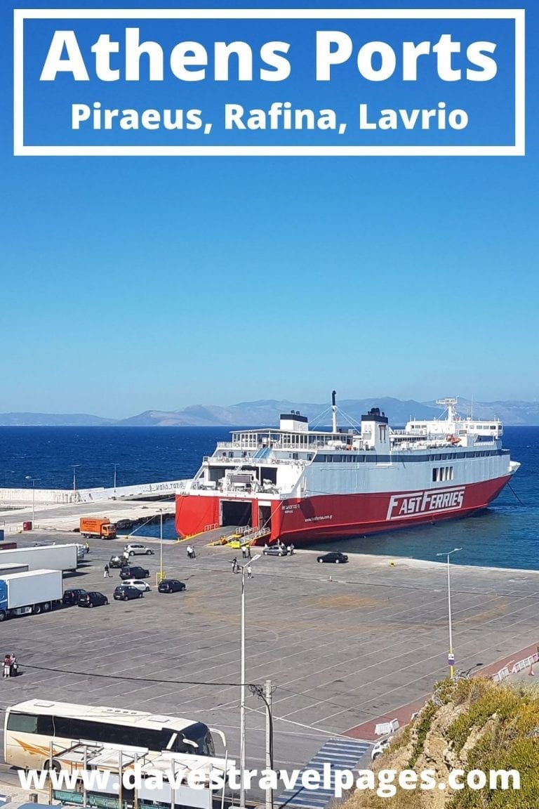 Ferry Ports of Athens – Piraeus, Rafina, and Lavrio