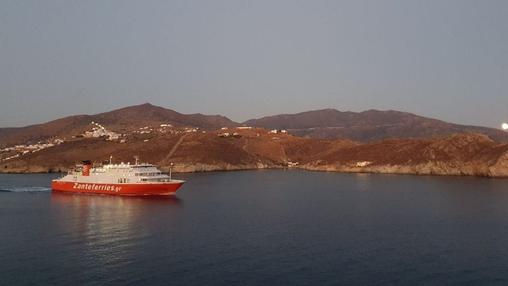 How to get from Milos to Ios by ferry in 2025