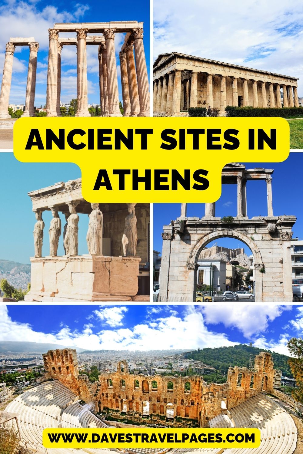 Historic Sites in Athens Greece - Landmarks and Monuments