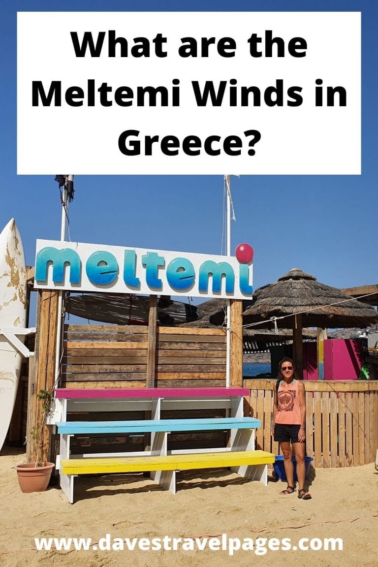 What are the Meltemi winds in Greece? - Dave's Travel Pages