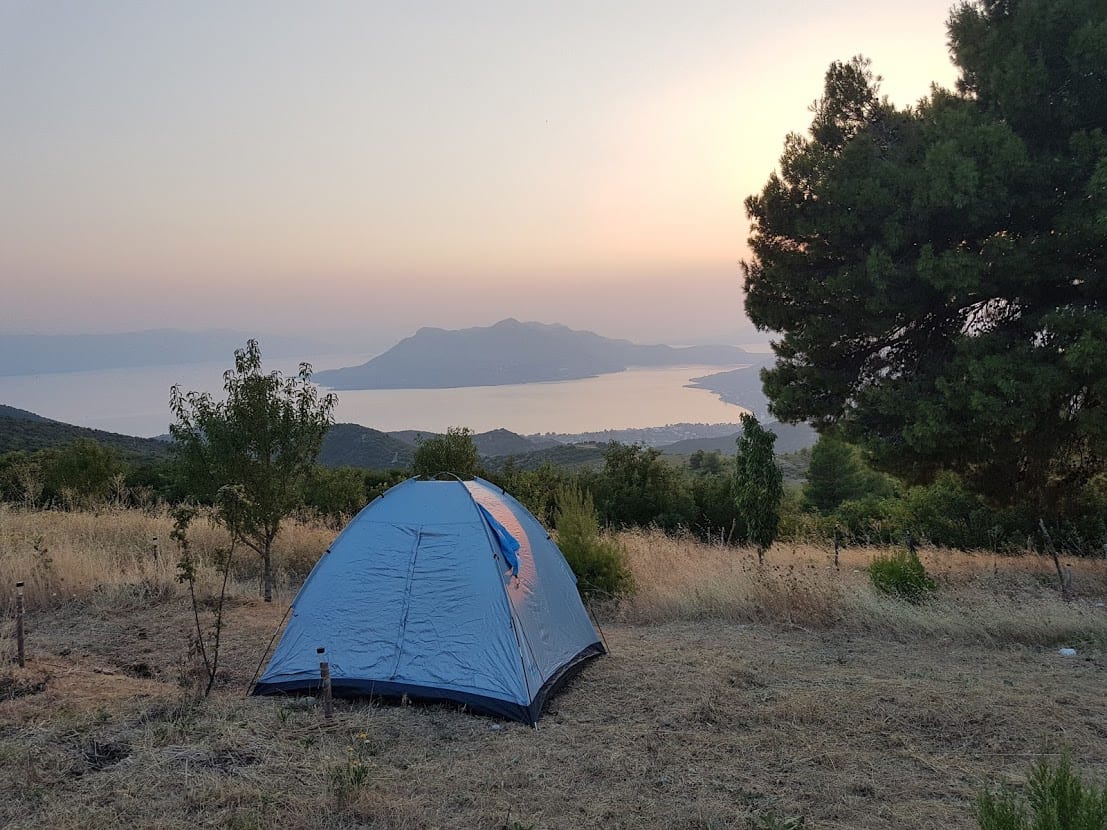 How to stay cool camping in a tent in the summer
