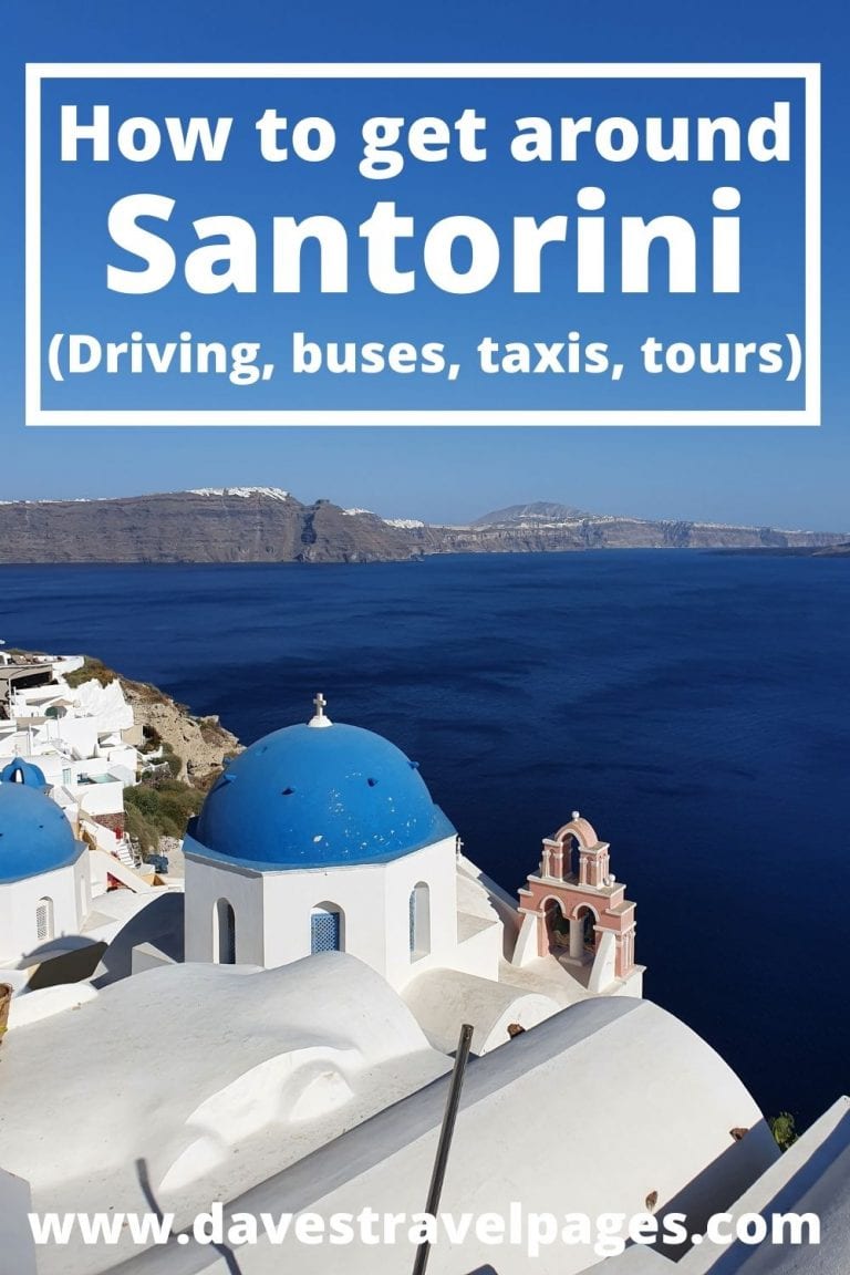 How to get around Santorini - Everything you need to know 2025 Guide