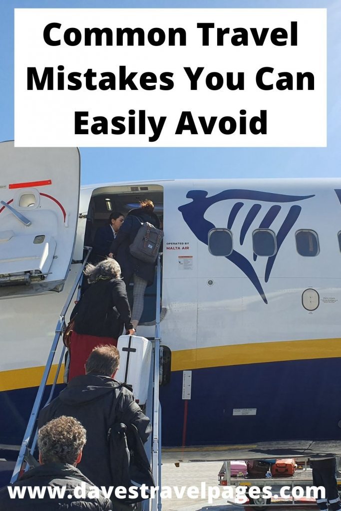 Common Travel Mistakes And What Not To Do When Traveling