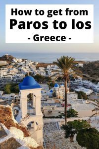 Paros to Ios Ferry (From 9.50 Euros if you know where to look!)