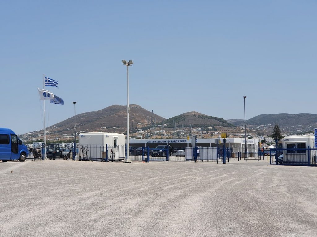 How to get from Tinos to Paros by ferry in Greece