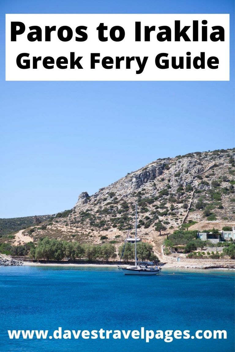 Paros to Iraklia Ferry Service, Tickets, and Travel Information