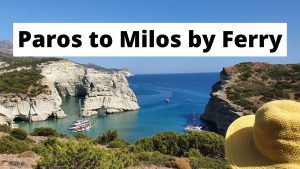 How To Get From Paros To Milos By Ferry In 2025