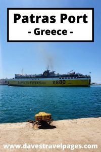 Patras Ferry Port in Greece - Ferries to Ionian Islands and Italy