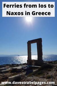 Ios To Naxos Ferry Guide - Schedules, Times, & Route Information