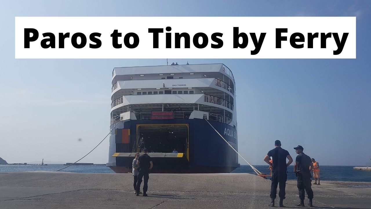 How To Travel From Paros To Tinos By Ferry
