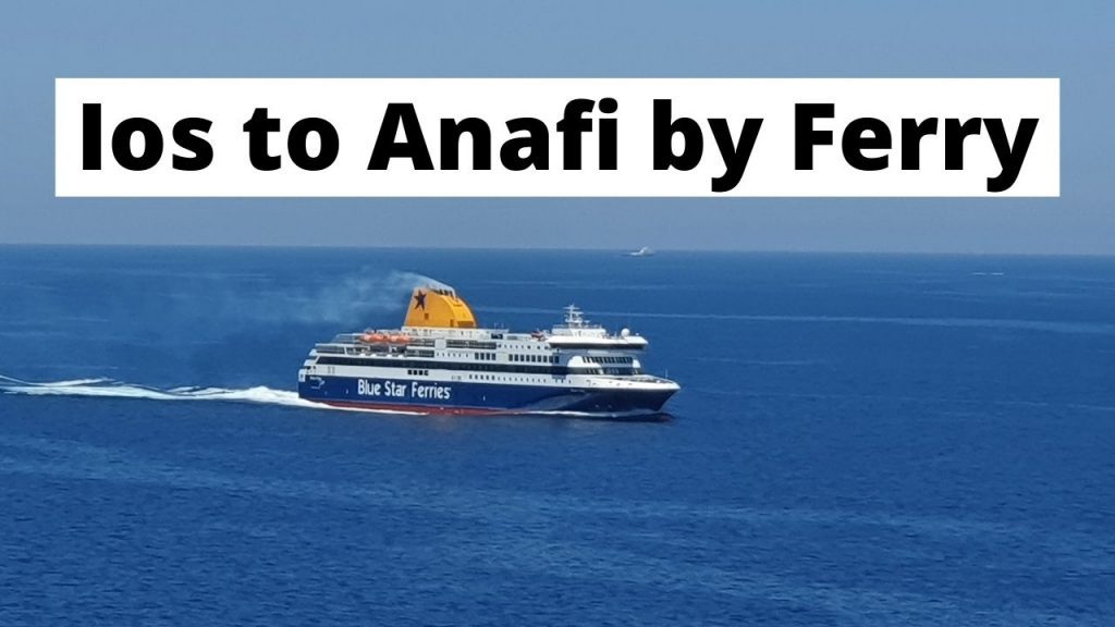 How to get from Ios to Anafi by ferry in 2025