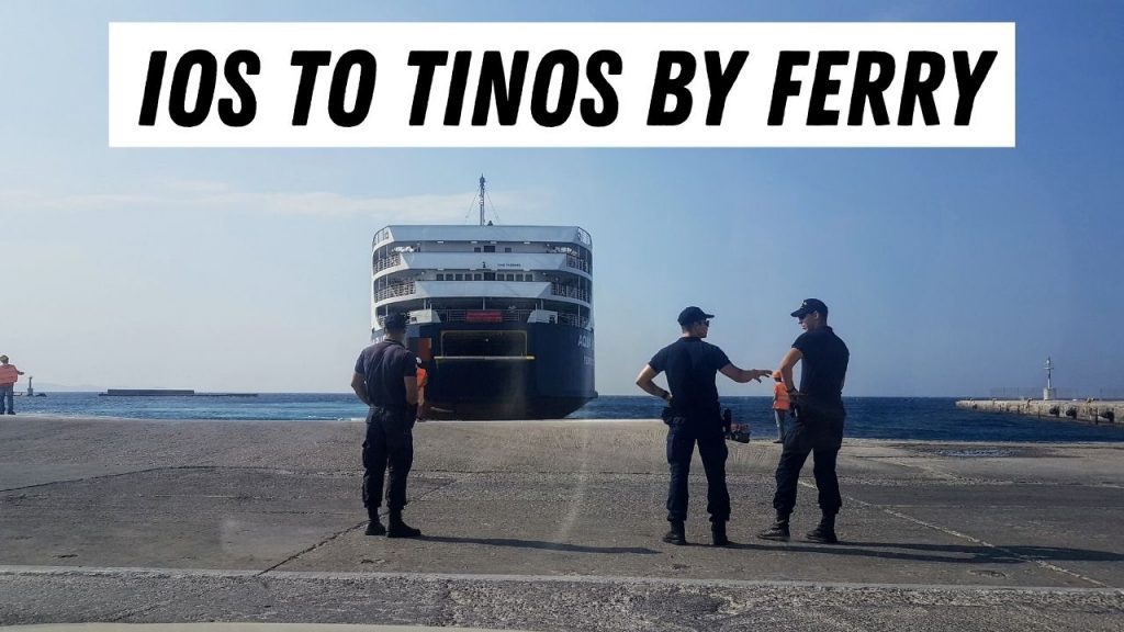 How to get from Ios to Tinos in Greece by Ferry