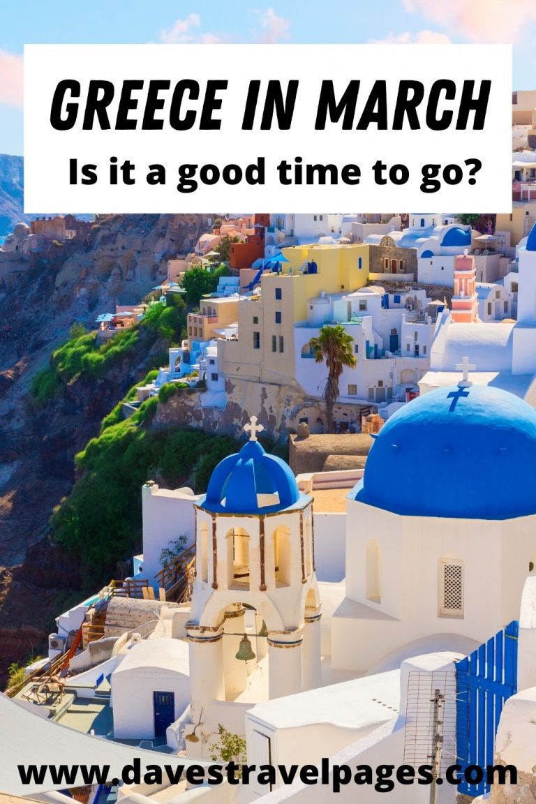 Greece in March - Weather and What To Expect