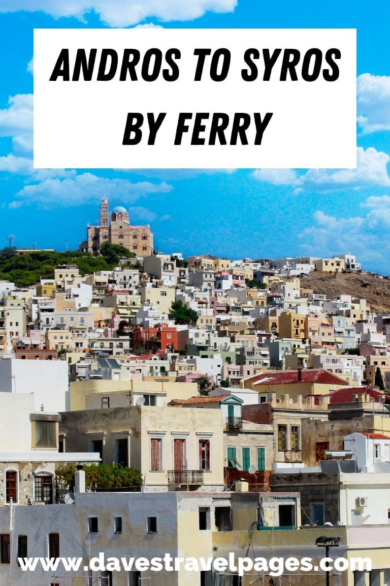 Andros To Syros Ferry Trips In 2026 | Greek Ferry Information