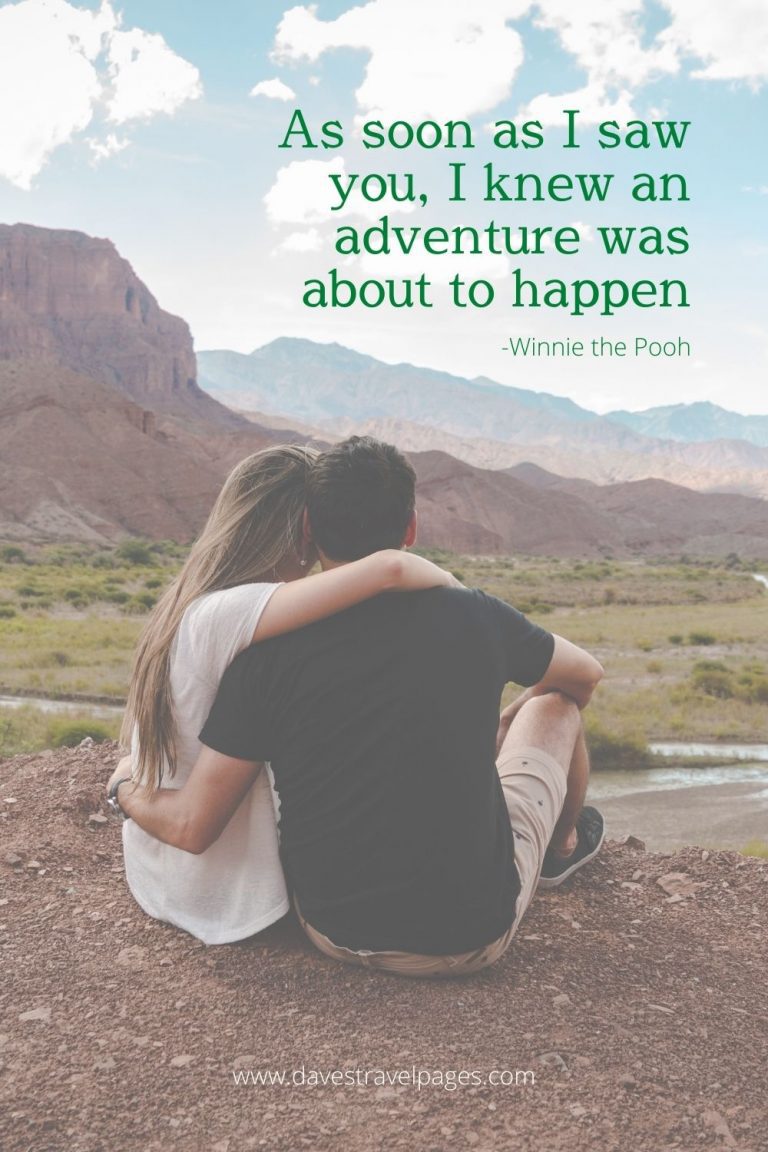200 + Adventure Couple Quotes For Partners Who Love Travel
