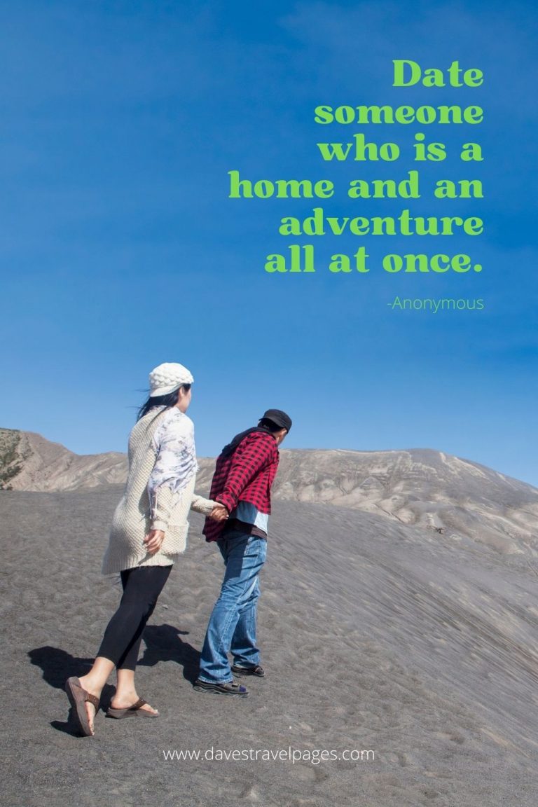 200 + Adventure Couple Quotes For Partners Who Love Travel