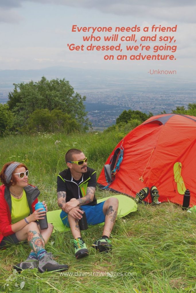 200 + Adventure Couple Quotes For Partners Who Love Travel