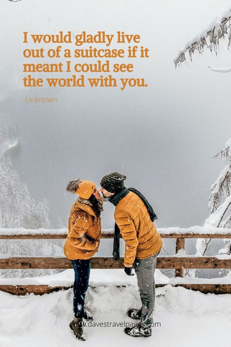 200 + Adventure Couple Quotes For Partners Who Love Travel