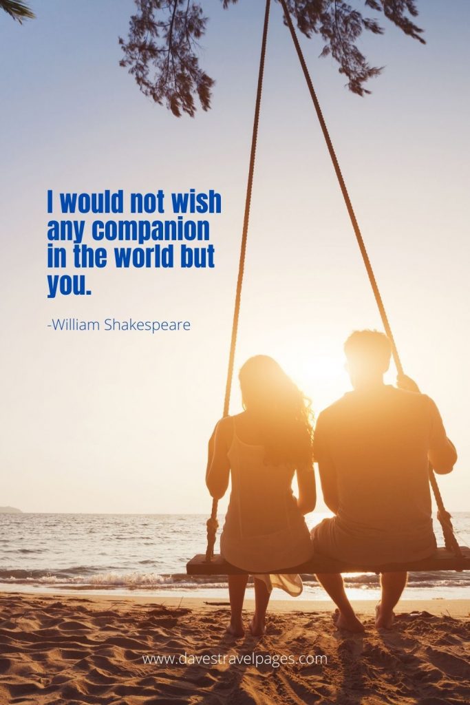 200 + Adventure Couple Quotes For Partners Who Love Travel