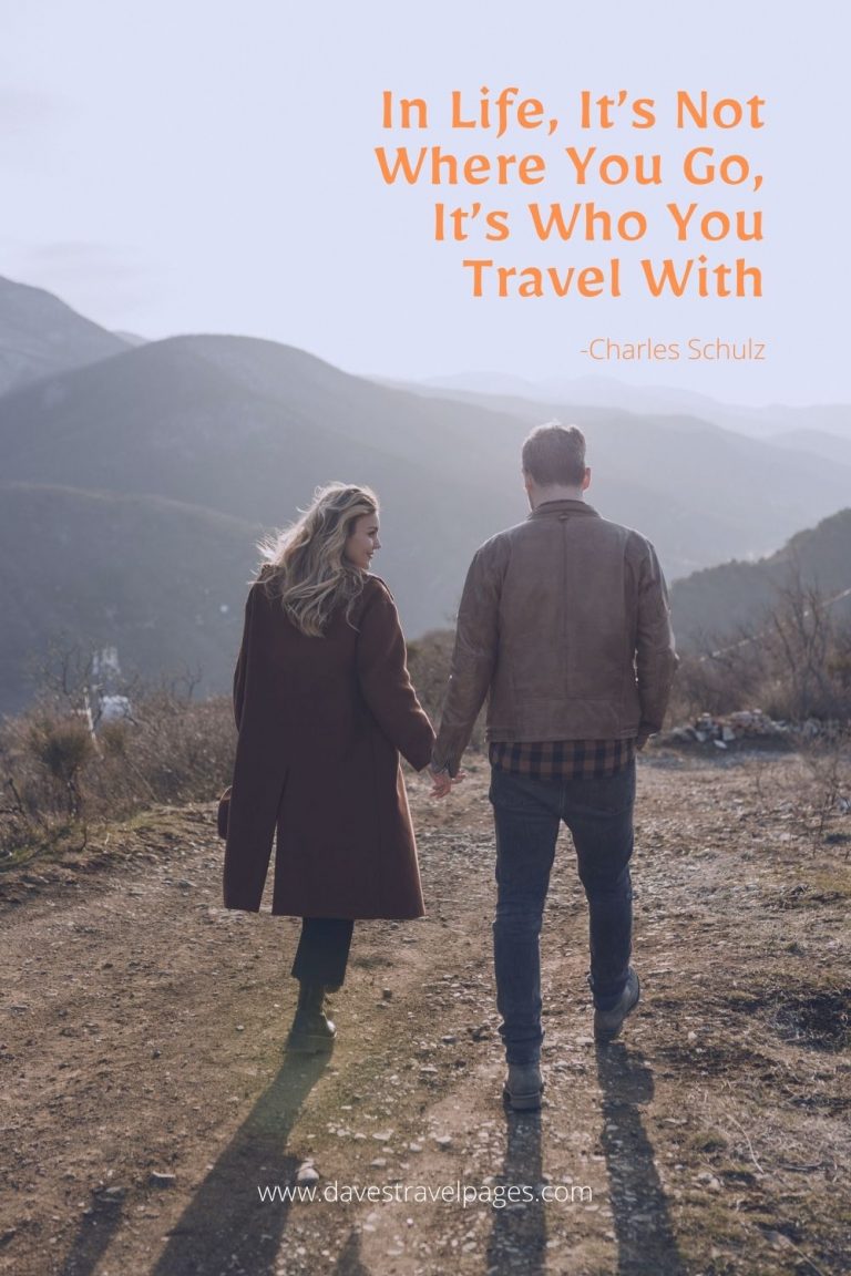 200 + Adventure Couple Quotes For Partners Who Love Travel