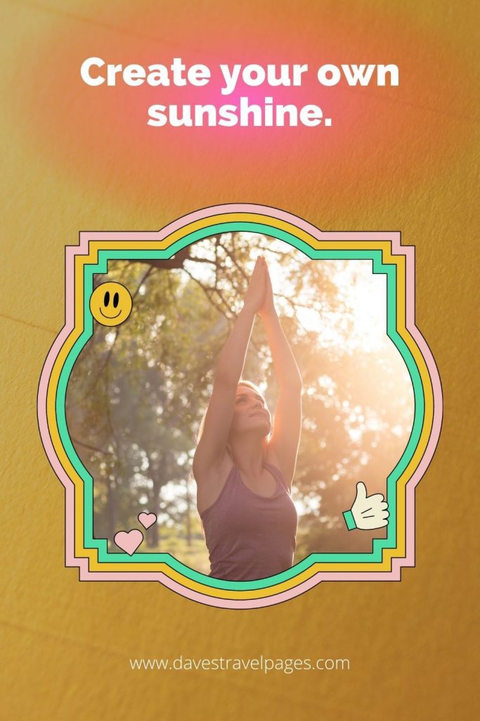 150 + Sunshine Captions For Instagram To Brighten Up Your Day!