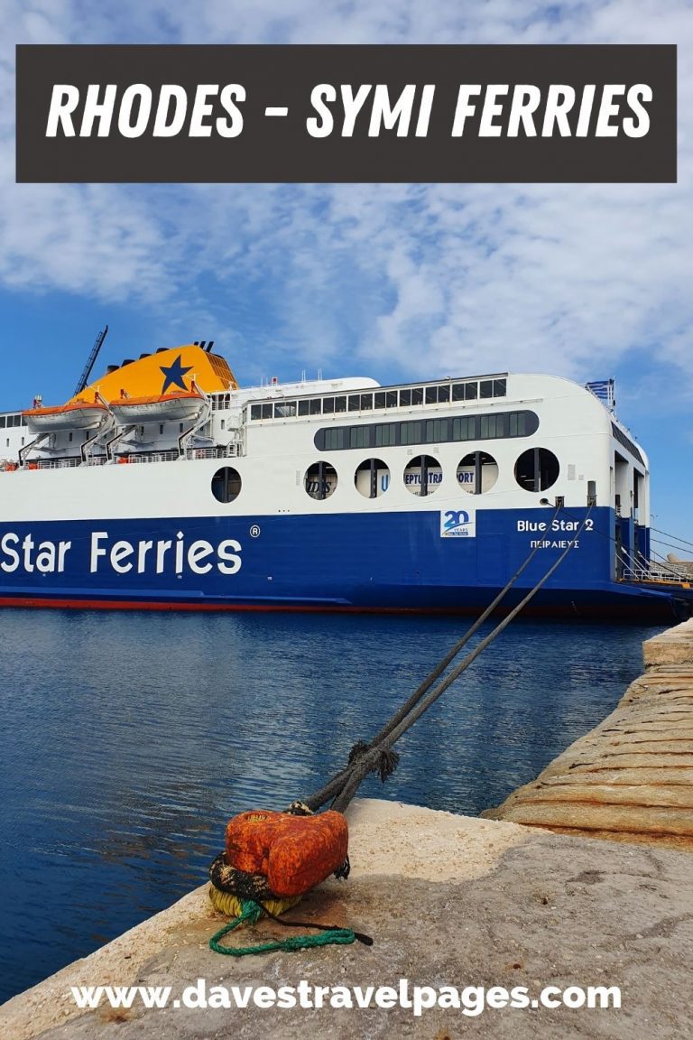 How to get from Rhodes to Symi by ferry in 2026
