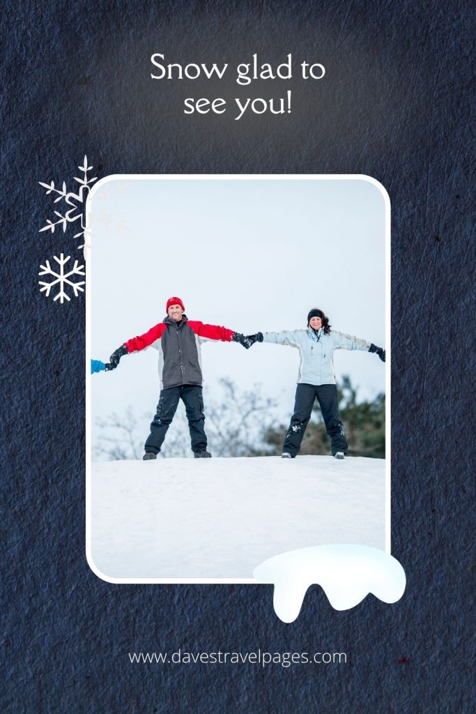 100 Perfect Snow Instagram Captions For Your Winter Photos