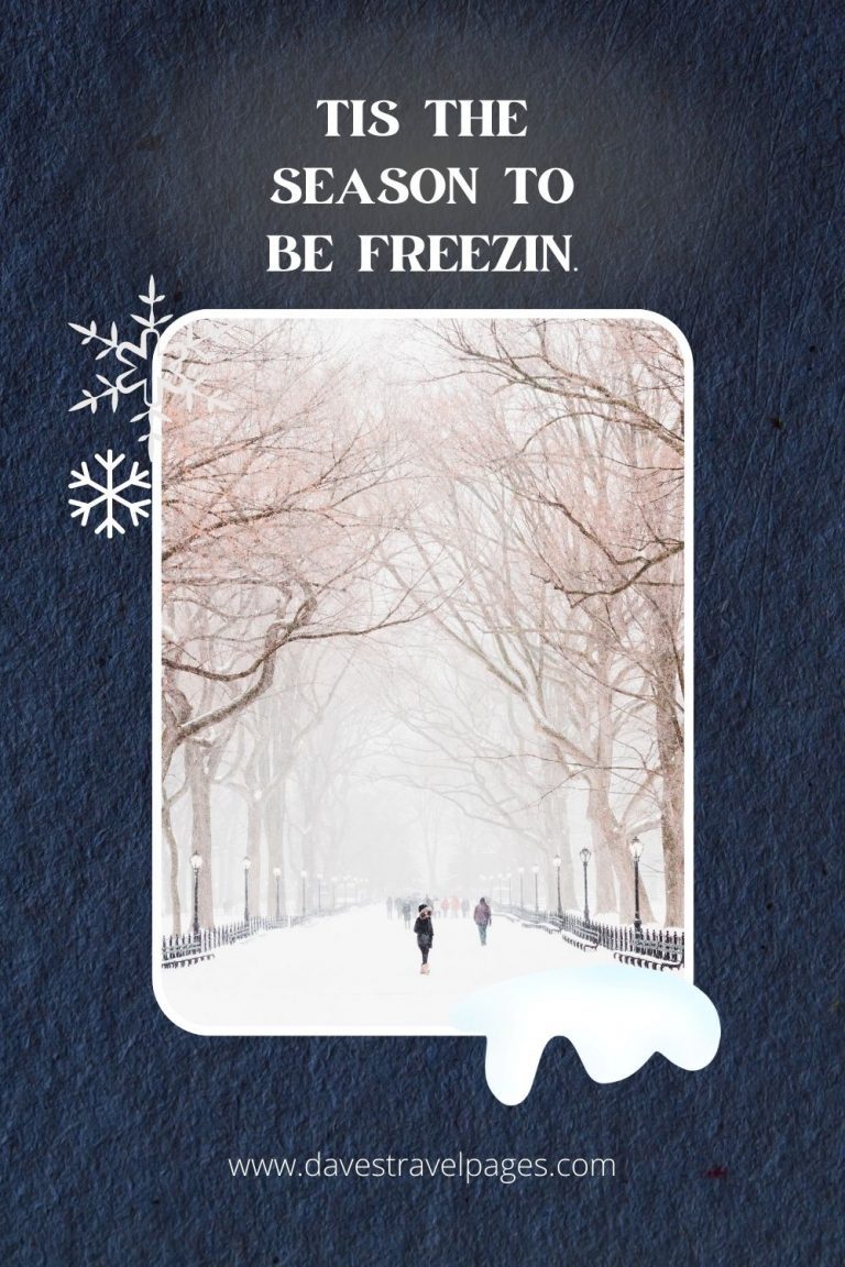 100 Perfect Snow Instagram Captions For Your Winter Photos