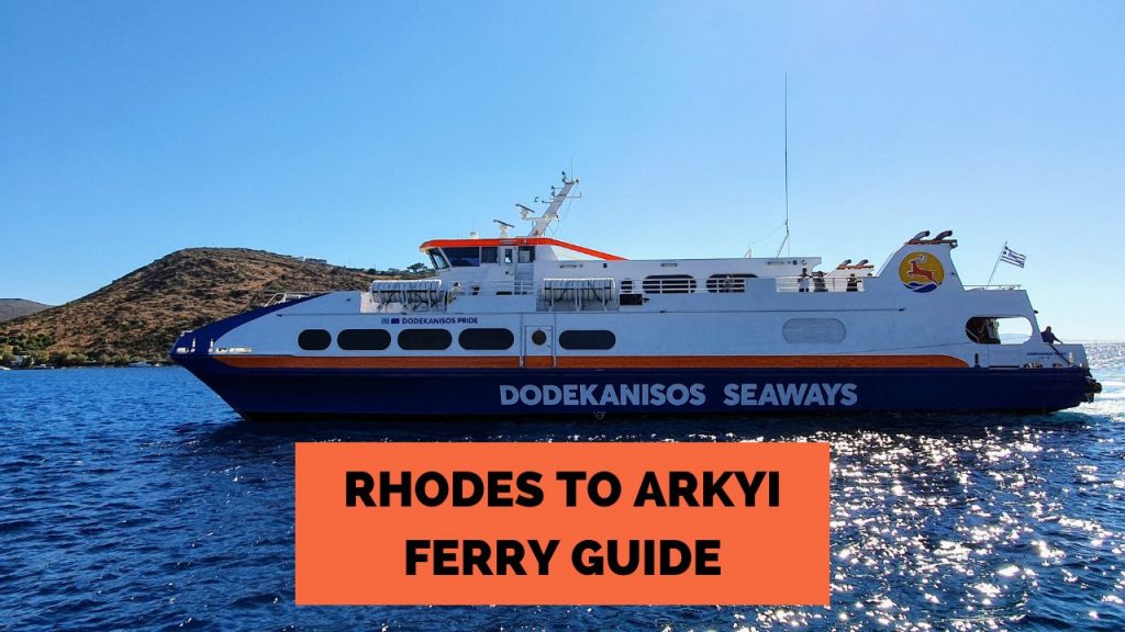 How to get from Rhodes to Arkyi by ferry in 2025