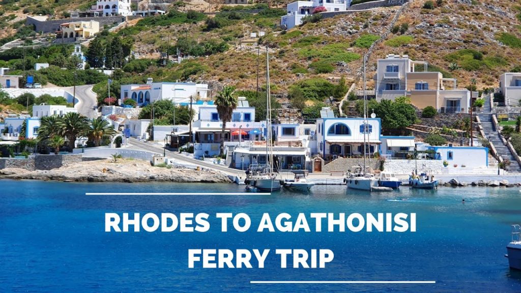 How to get from Rhodes to Agathonisi by ferry 2025