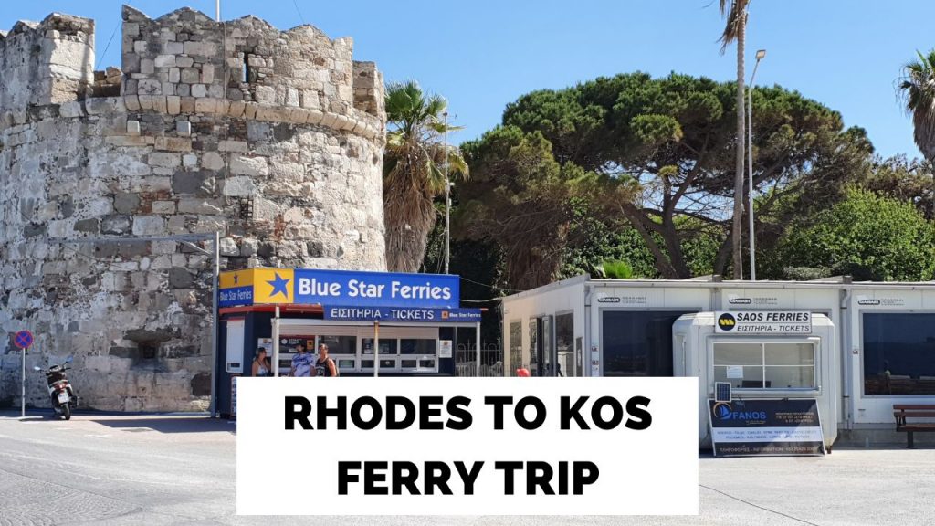 How to get from Rhodes to Kos by ferry in 2026