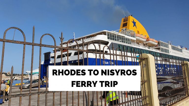 How to get from Rhodes to Nisyros by ferry in 2026